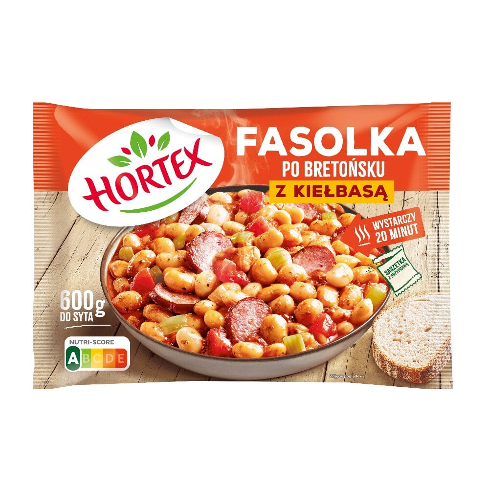 Danie fasolka po bretońsku 600g-HORTEX(12) - Triada Dystrybutor ...