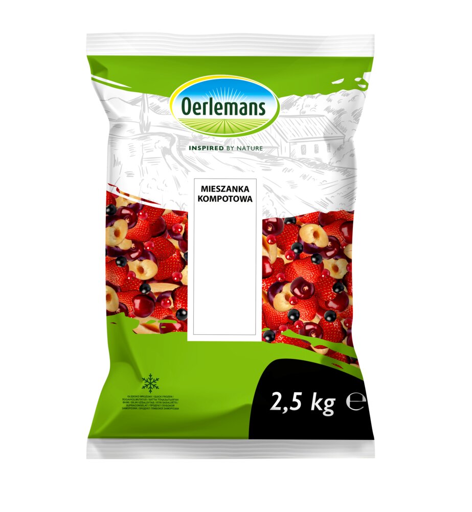 Mieszanka kompotowa 2,5kg-OERLEMANS(4) - Triada Dystrybutor Mrożonek ...